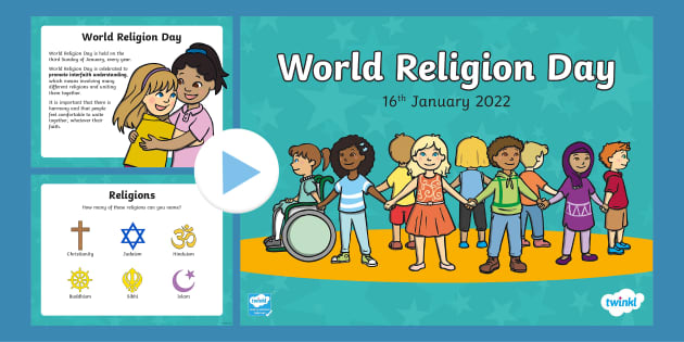 KS1 World Religion Day PowerPoint (teacher made) - Twinkl
