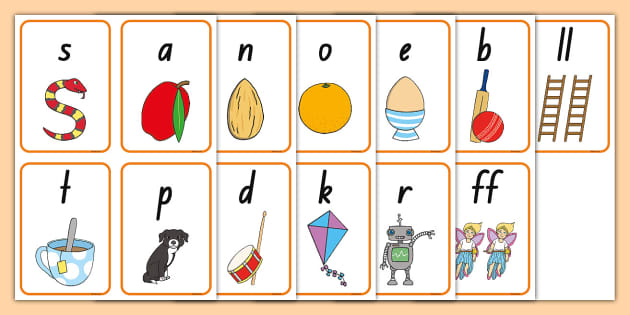 Australia Phonics Level 2 Sound Flashcards (teacher made)