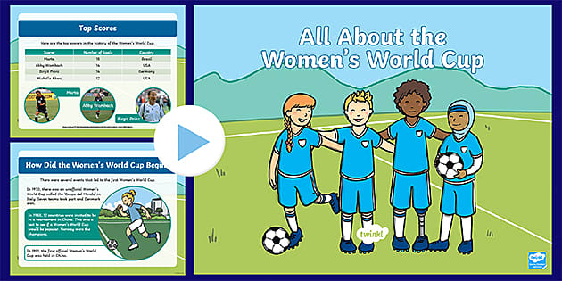 KS1 All About the Women's World Cup PowerPoint