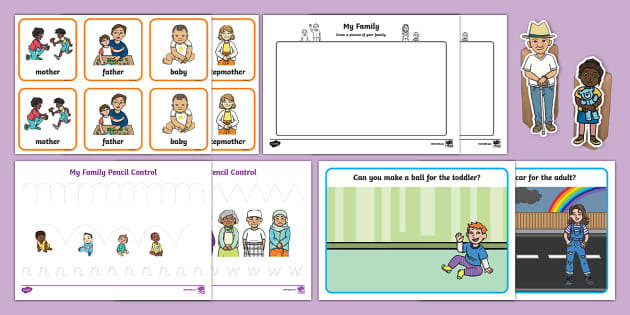 All About Me - My Special People Resource Pack (Ages 2-3)