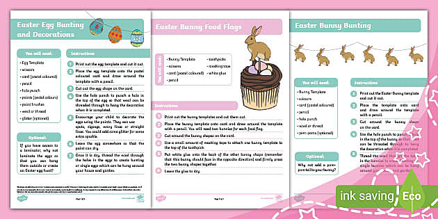 Easter Decorations Pack | Easter Crafts | Twinkl - Twinkl