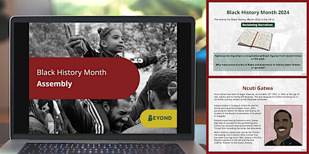 KS3 Black History Month Assembly | Beyond - Twinkl