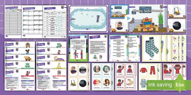 Phonics Level 1, Week 1: My House Lesson Pack (teacher made)