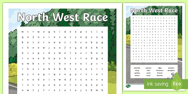 North West 200 KS2 Word Search (teacher made) - Twinkl
