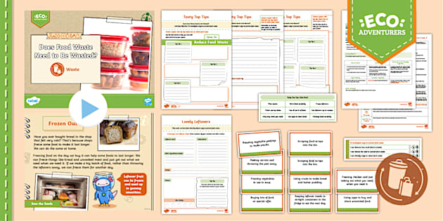 Year 3 Waste: Lesson 5 - Does Food Waste Need to Be Wasted?
