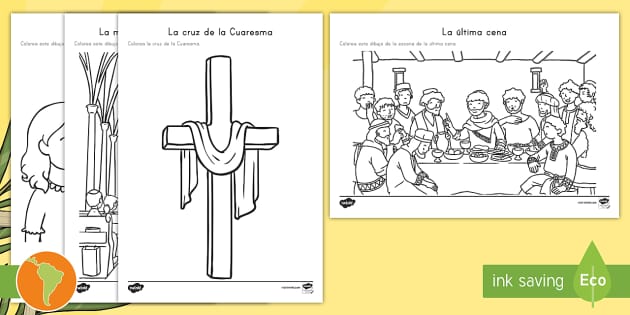 FREE! - Hojas de colorear: La Cuaresma (teacher made)