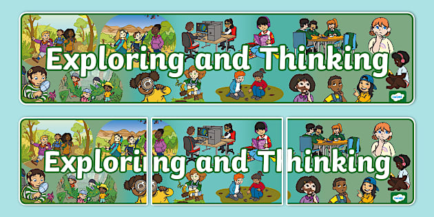 👉 The Early Childhood Curriculum Framework Explore Think Banner
