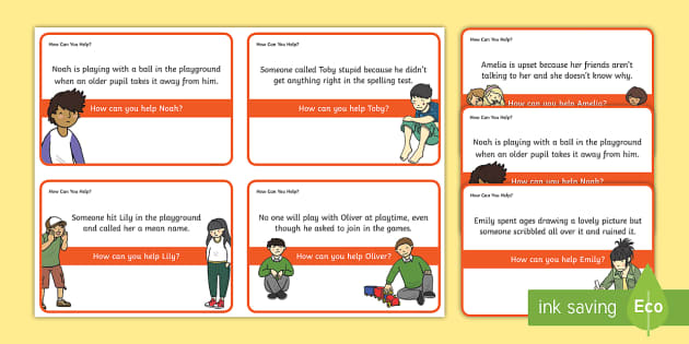 FREE! - How Can You Help? Friendship Scenario Cards