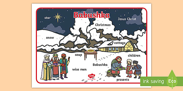 Babushka Word Mat (teacher made) - Twinkl