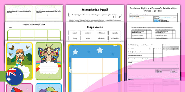 Year 3 RRRR Personal Qualities Lesson Pack - Twinkl