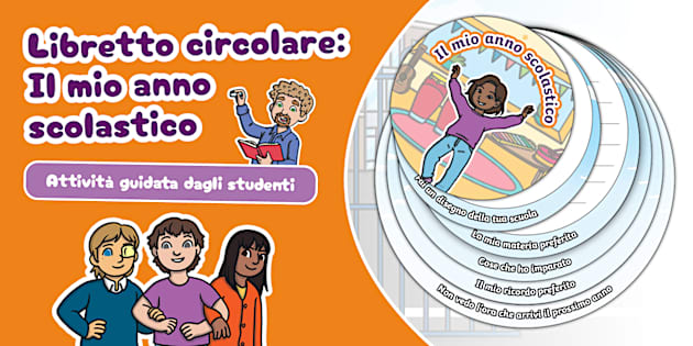 Libretto circolare: Il mio anno scolastico