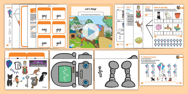 Twinkl Phonics Letter 'k' Lesson Level 2 Week 3 Lesson 4