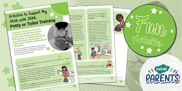Supporting My Child with SEND: Potty or Toilet Training