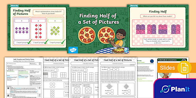 Phase 1 Number: Finding Half of a Set of Pictures Lesson 1
