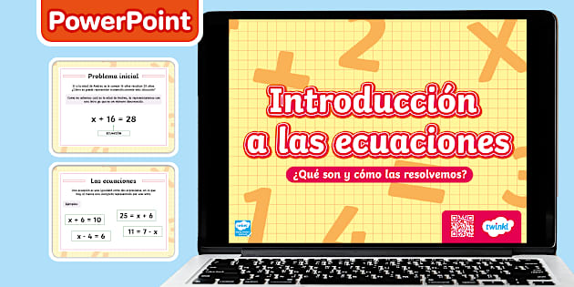PowerPoint: Introducción a las Ecuaciones