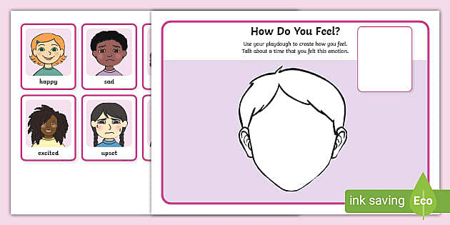 How Do You Feel? Modelling Dough Activity (teacher made)