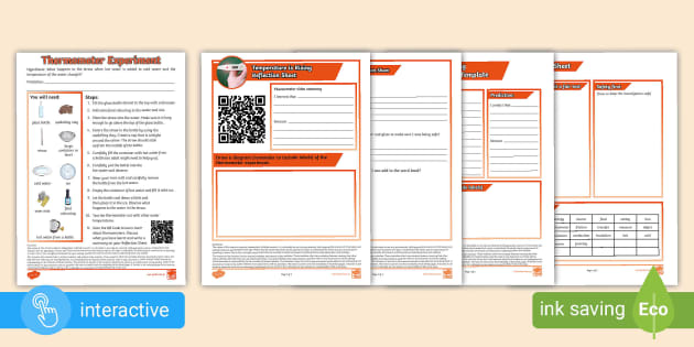 STEM IU Yr 3 Temperature is Rising Pack (teacher made)