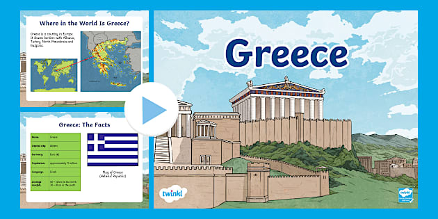 Greece Information PowerPoint (teacher made) - Twinkl