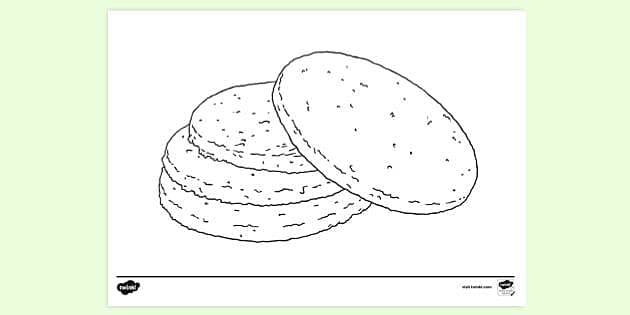 FREE! - Oatcakes Colouring Sheets | Colouring Pages - Twinkl