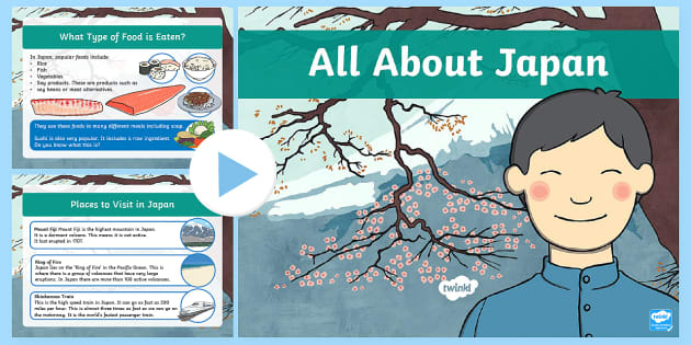 Interesting Facts about Japan - All About Japan PowerPoint