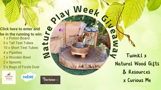 FREE! - *NEW* Nature Play Week Giveaway - Twinkl x Natural Wood Gifts