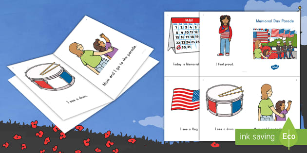 Memorial Day Emergent Reader | Kindergarten | Twinkl USA