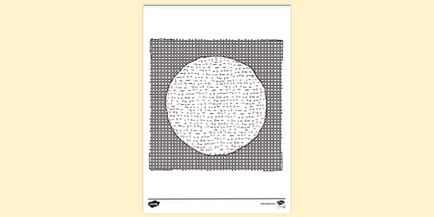 FREE! - Wire Gauze Colouring Sheet | Colouring Sheets