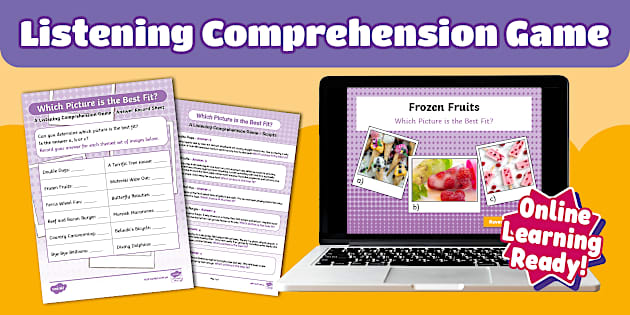 Listening Comprehension Game | Twinkl