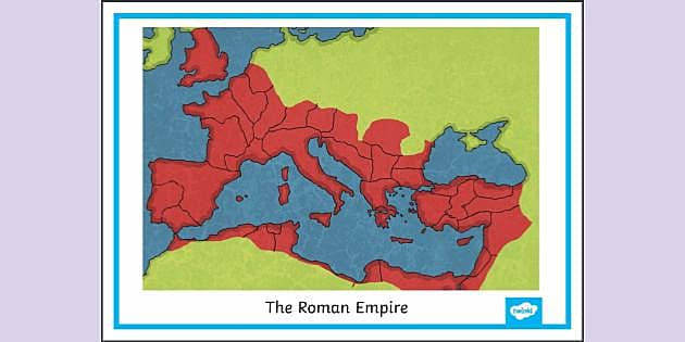 FREE! - Map of the Roman Empire Display Poster | Primary Resources