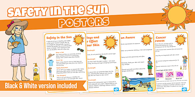 Sun Safety Poster | Resource Pack | Twinkl