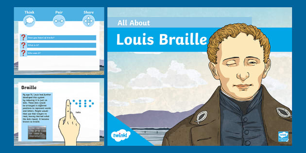 All About Louis Braille PowerPoint & Google Slides