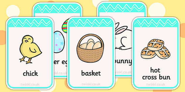 Easter Flashcards (teacher made)