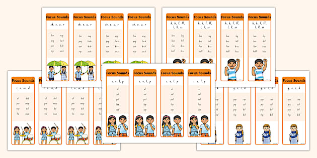 Phonics: Level 2: Spelling Bookmarks (teacher made) - Twinkl