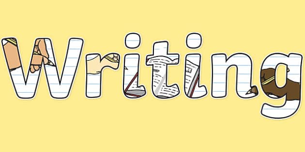 Writing Display Lettering