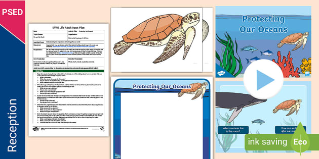 PSED Protecting Our Oceans Adult Plan and Resource Pack