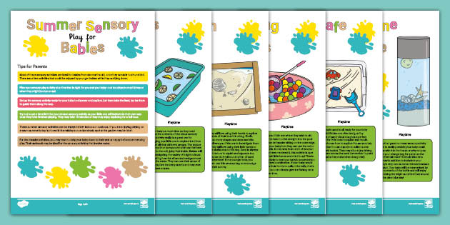 Summer Sensory Play For the Early Years - Twinkl