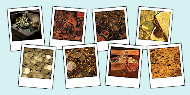 Treasure Instant Photo Style Display Images (teacher made)