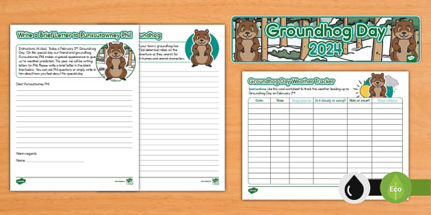 Groundhog Day Activity Pack Primary (teacher made) - Twinkl