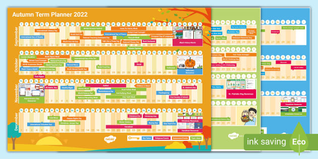 Assembly Ideas Planner and Display Calendar - Twinkl