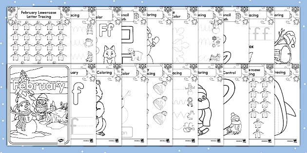 February Busy Book (teacher made) - Twinkl