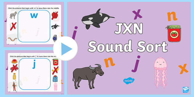 JXW Initial Sounds PowerPoint Game-Australia - Twinkl
