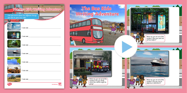 The Bus Ride Writing Adventure Activity | Twinkl - Twinkl