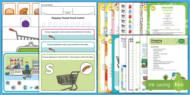 Childminder Shopping-Themed EYFS Resource Pack - Twinkl