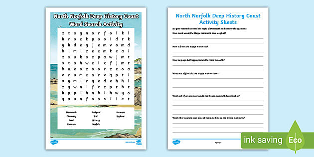 Visit North Norfolk Activity Pack - Educational Resources