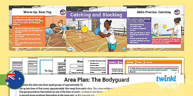 Dodgeball Catching Skills Lesson Pack | Twinkl - Twinkl