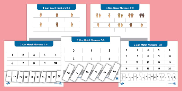 Number Skills Adapted Work Activity (teacher made) - Twinkl