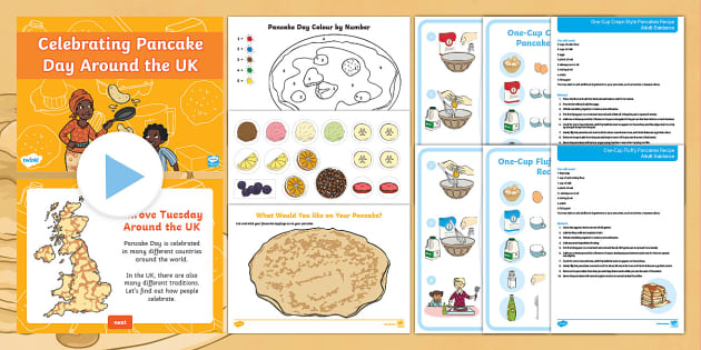 EYFS Pancake Day Resource Pack (Ages 3-5) (teacher made)