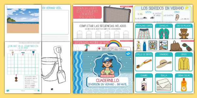 Pack de recursos: Verano - Aprendizaje por proyectos