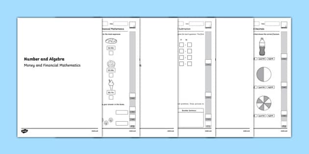 Year 2 Maths Worksheets | Number and Algebra Assessment Pack