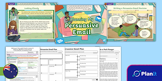 * NEW * Phase 2 Write to Persuade Lesson 3:Plan a Persuasive Email